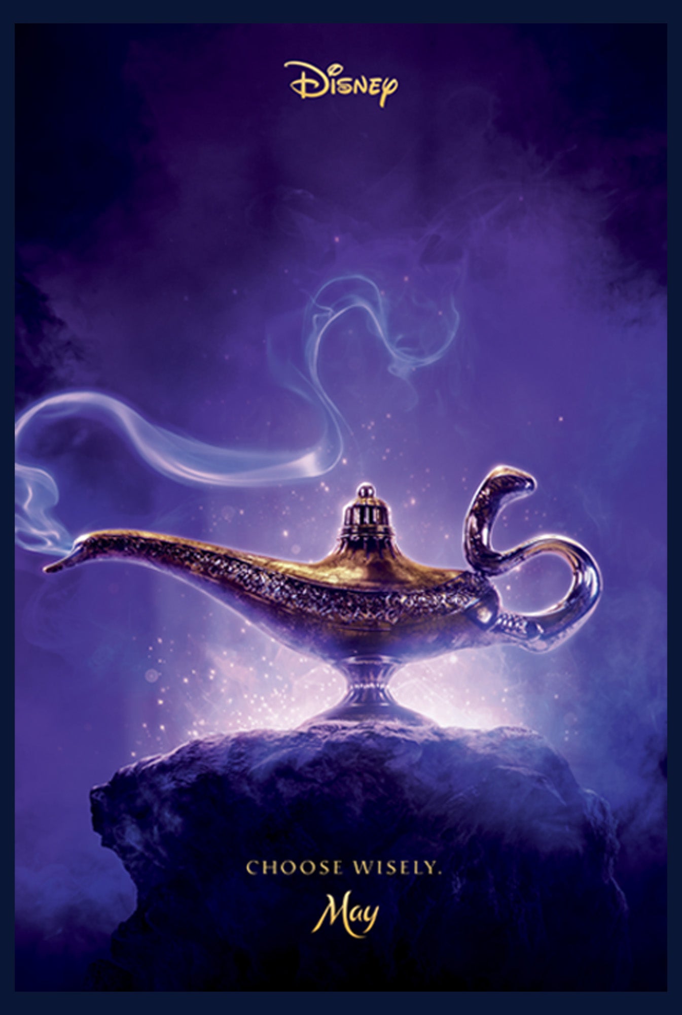 Boy's Aladdin Aladdin Choose Wisely Movie Poster T-Shirt – Fifth Sun