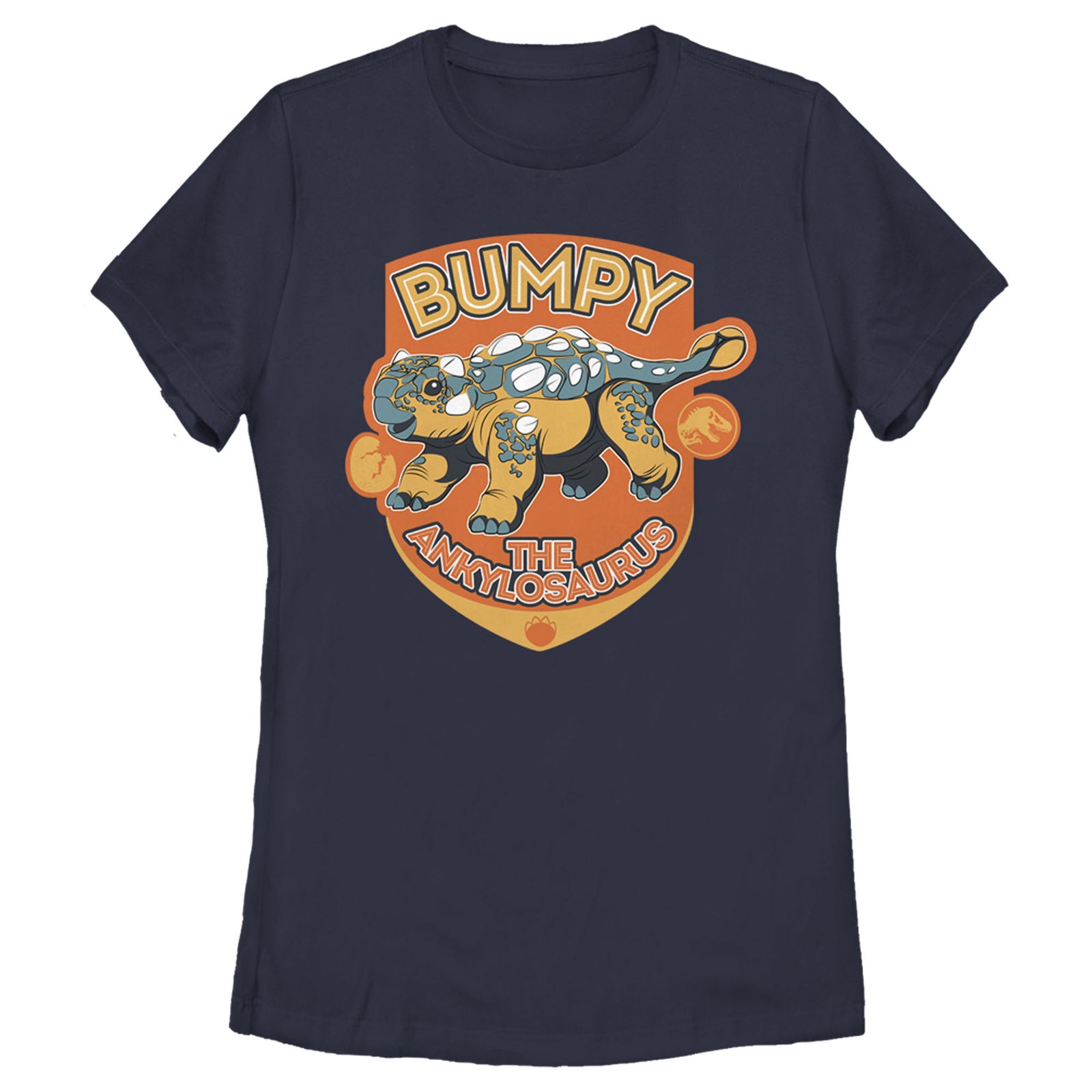 Women's Jurassic World: Camp Cretaceous Bumpy the Ankylosaurus T-Shirt ...